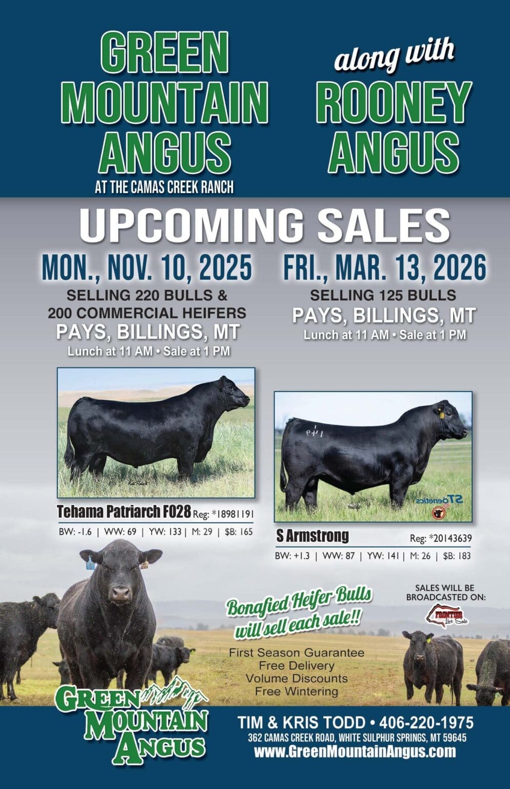Featured Sales - Montana Stockgrowers Association